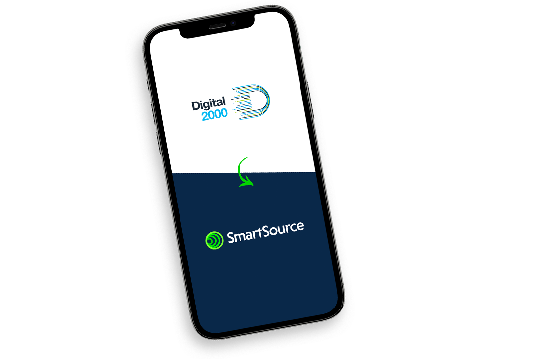 Digital 2000 has changed to SmartSource - SmartSource